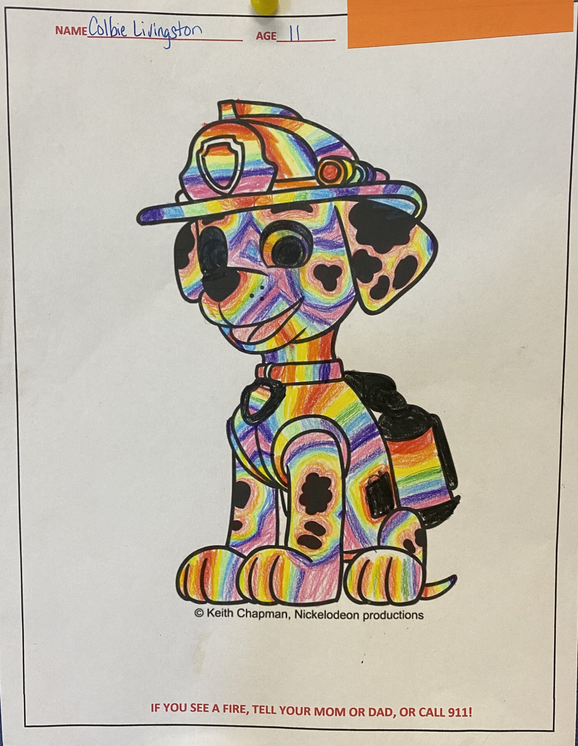 Fire Safety Coloring Contest Winners Announced - Camano Island Fire and ...