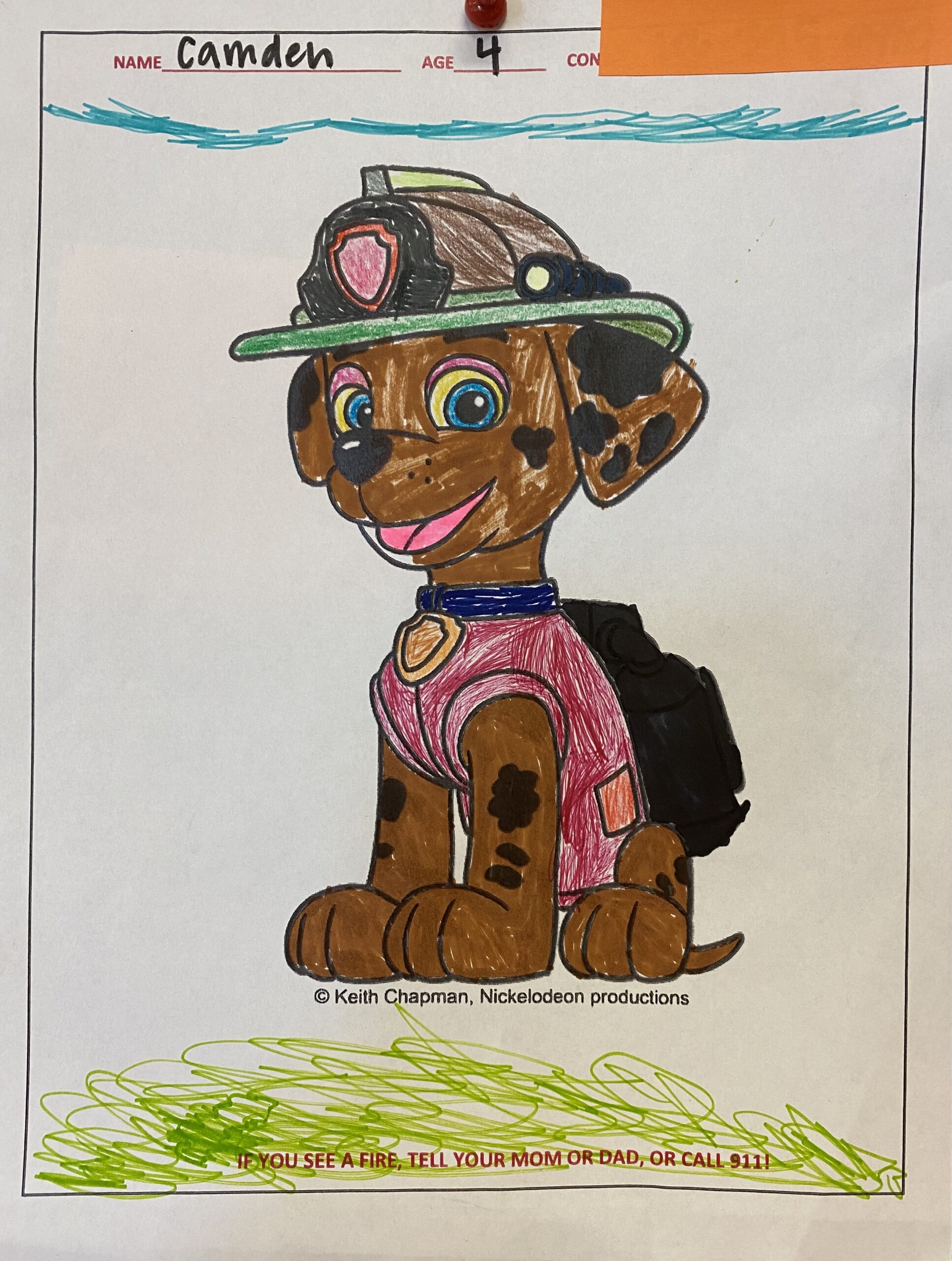 Fire Safety Coloring Contest Winners Announced - Camano Island Fire and ...