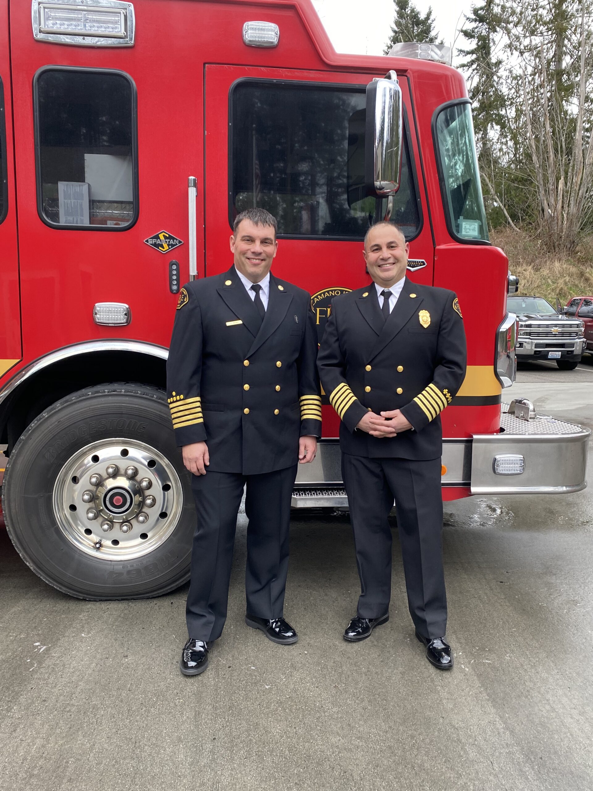 Allen formally sworn in as Camano Fire’s sixth fire chief - Camano ...